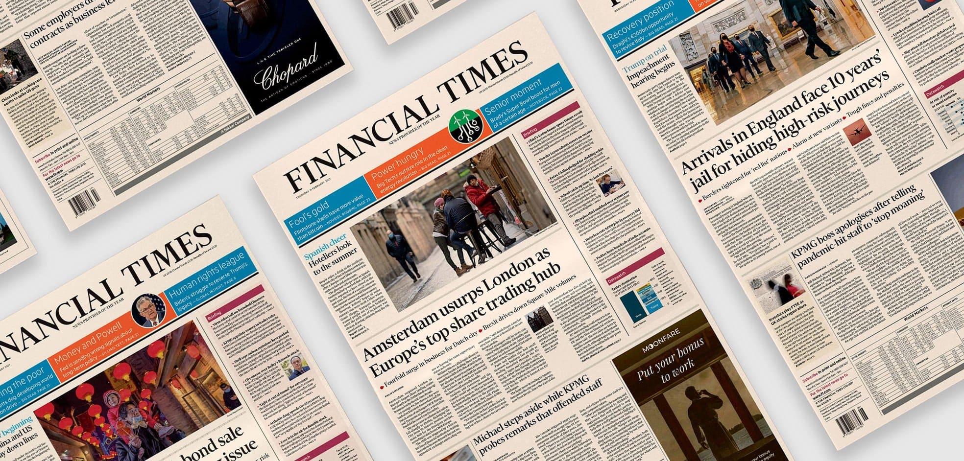 Reading the Financial Times (UK edition) · No Arbitrage